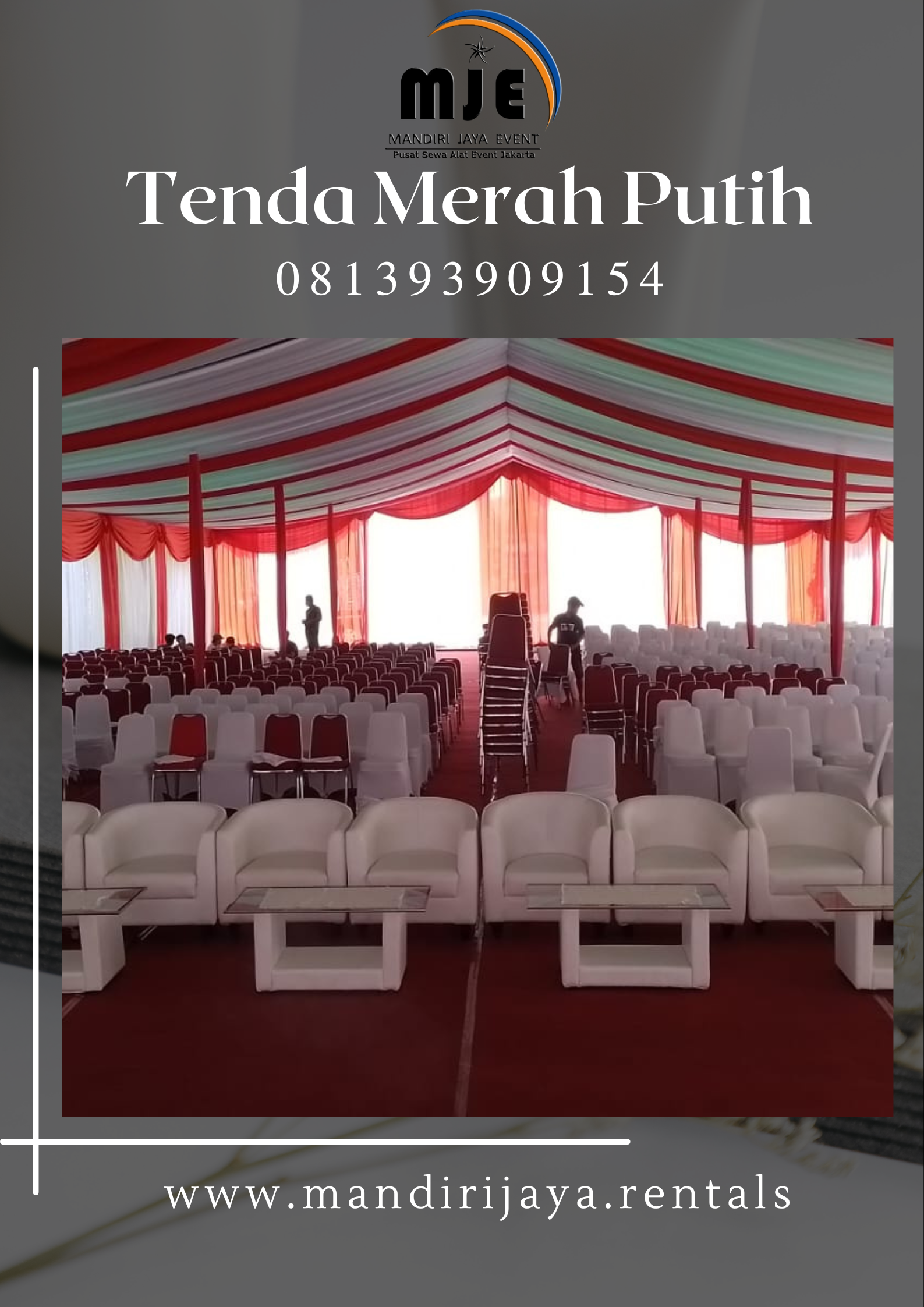 Sewa Tenda Merah Putih Pondok Benda Tangerang Selatan