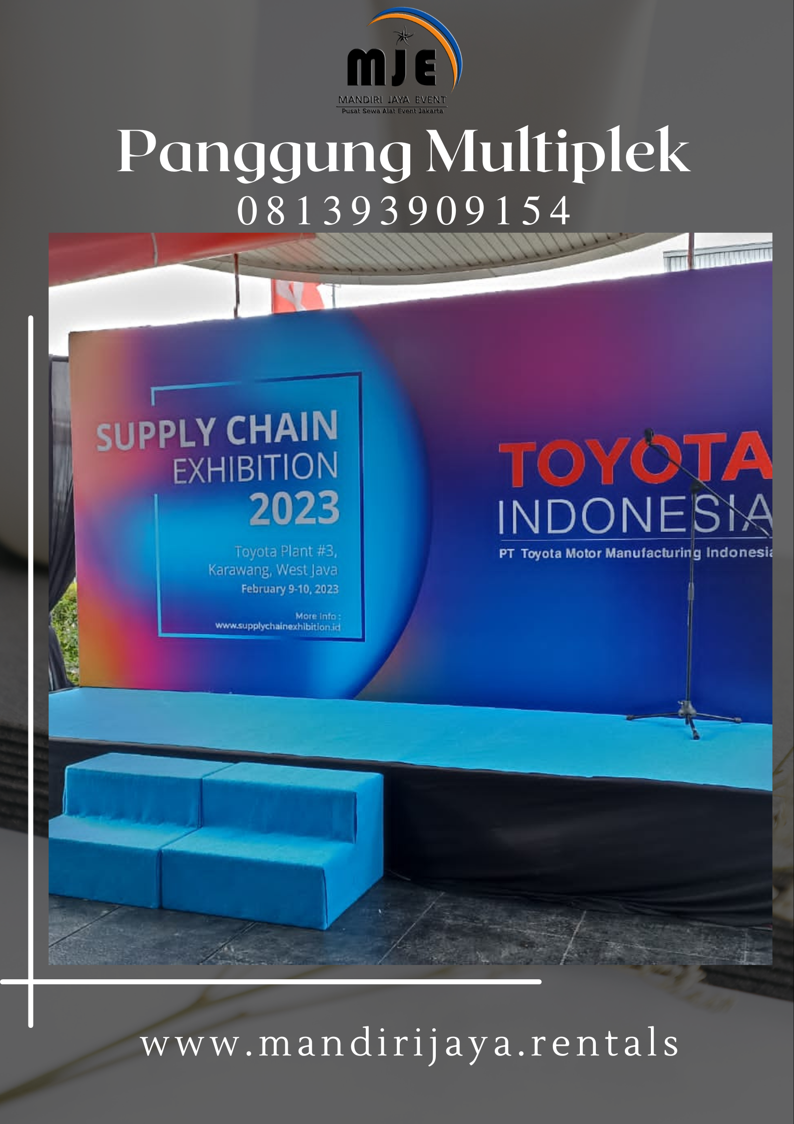 Pusat Persewaan Panggung Model Bisa Request Jakarta