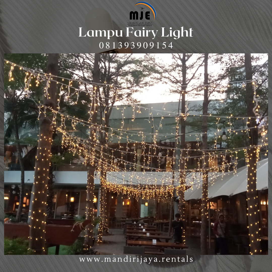 Tempat Sewa Lampu Dekorasi Fairy Light Cilegon Banten